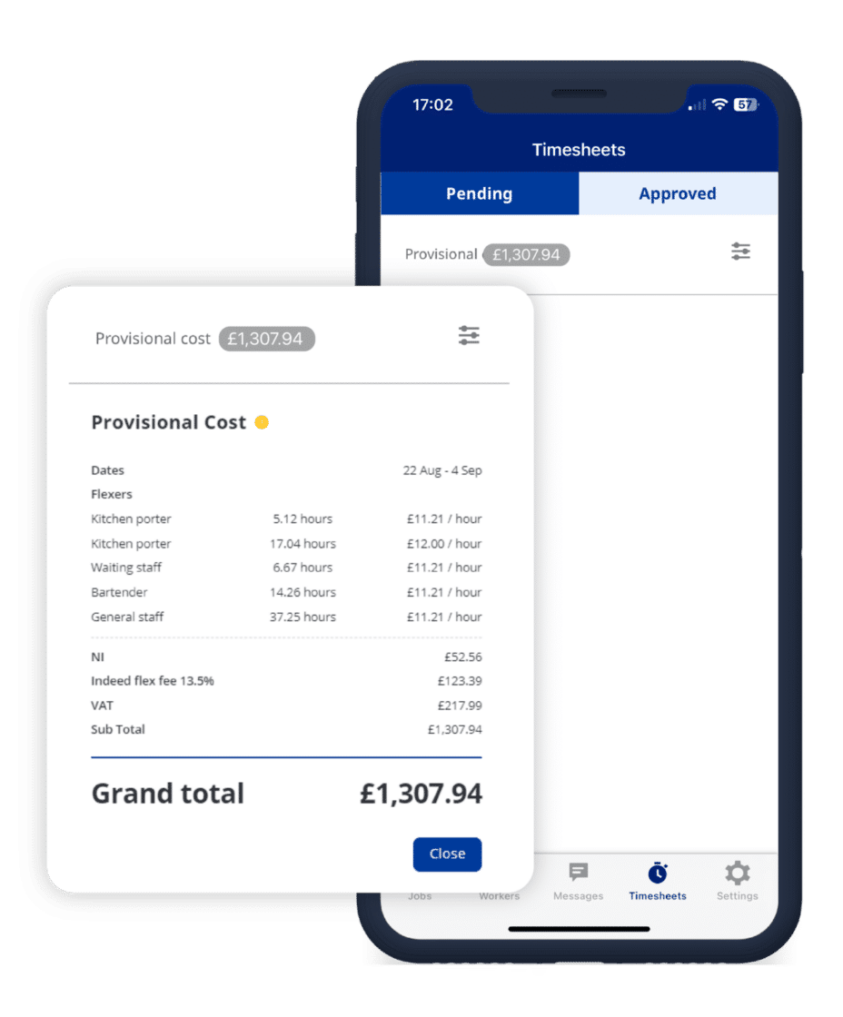 Flex Client app | Indeed Flex UK