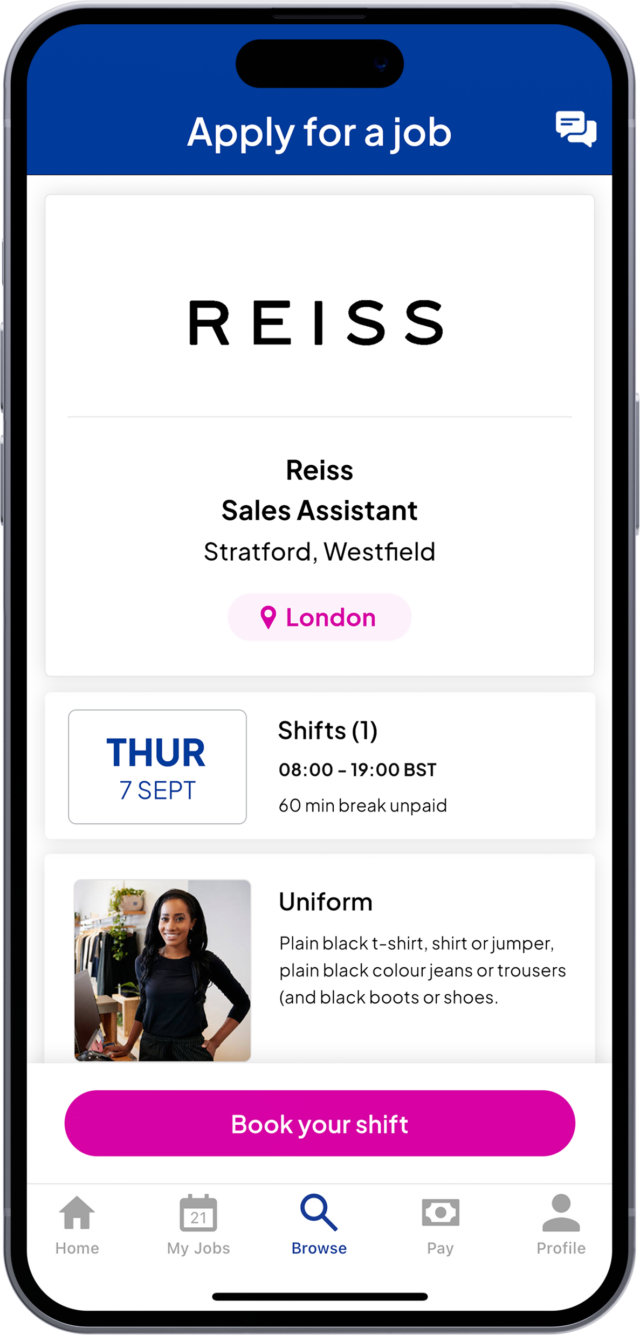 How the app works | Indeed Flex UK