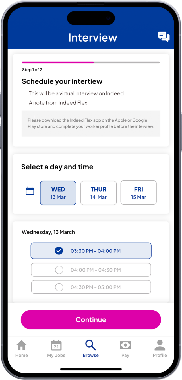 How the app works | Indeed Flex UK