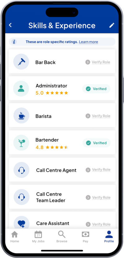 How the app works | Indeed Flex UK
