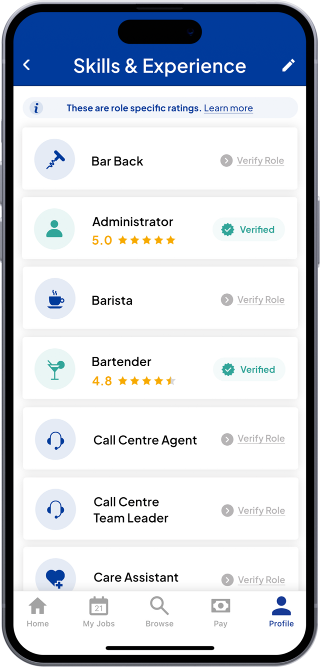 How the app works | Indeed Flex UK