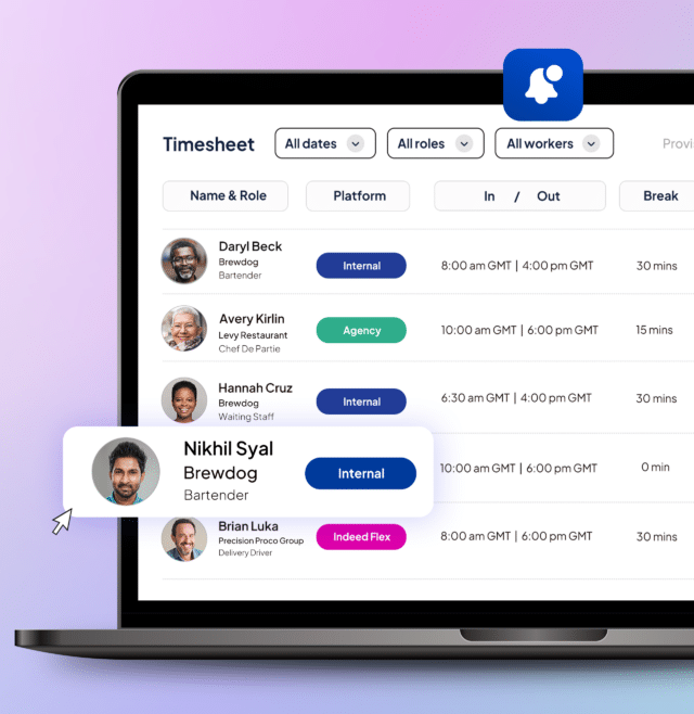Total Workforce Management | Internal and agency | Indeed Flex UK