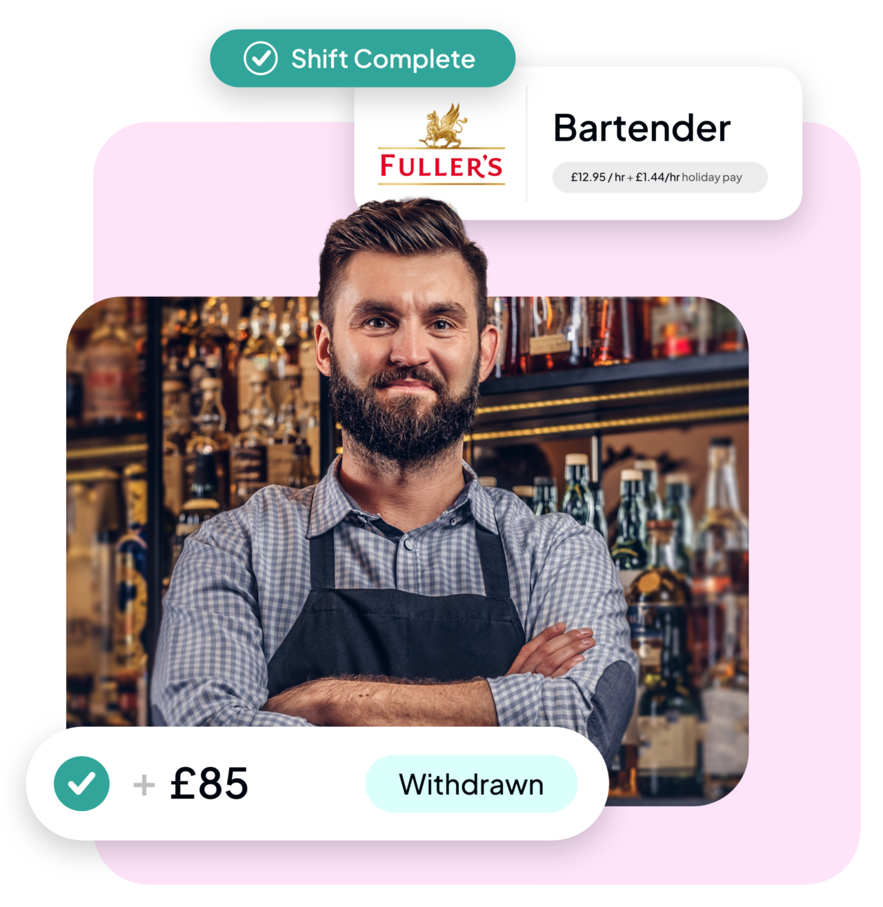 Choose when you get paid, with Instant Pay | Access daily paid job ...